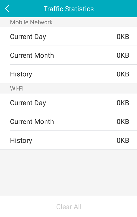 Mobile Network: Refer to the cellular data consumed during live view ...